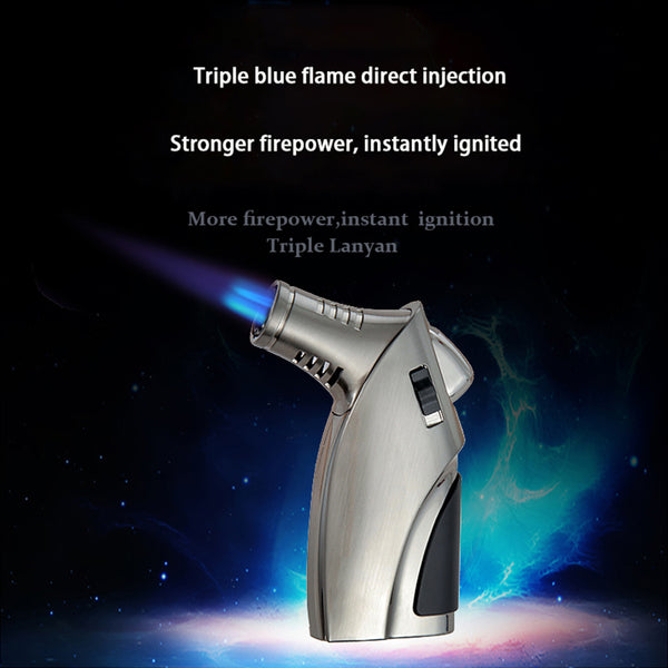 Best Triple Jet Flame Refillable Cigar Butane Torch Lighter