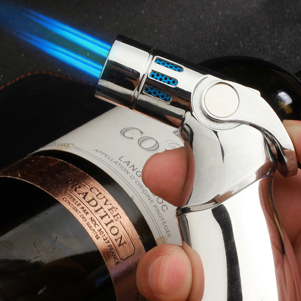 Quad Flame Butane Torch Lighter - Premium High Quality